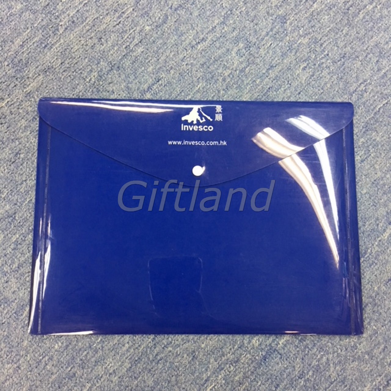FO1003A4 Document Folder with Button – Giftland Products Company